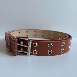 Accessories | Y2k 200s Vintage Style Silver Star Studded Goth Emo Belt ...